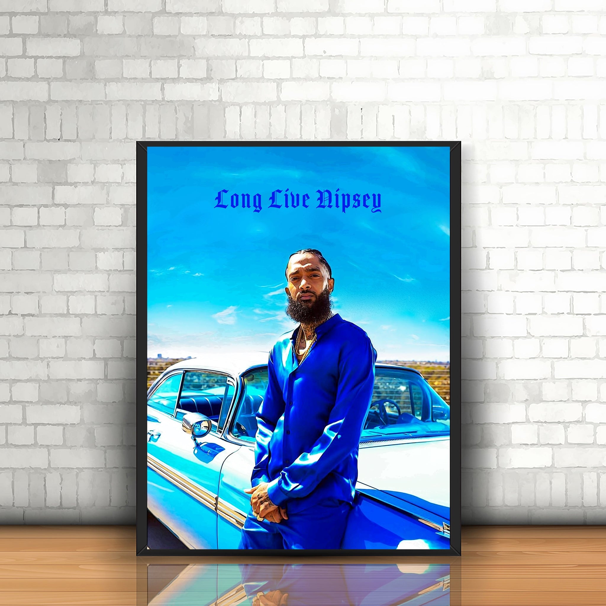 Nipsey Hussle Poster! Marathon, Hip Hop Rap Merch Hypebeast Art Decor ...
